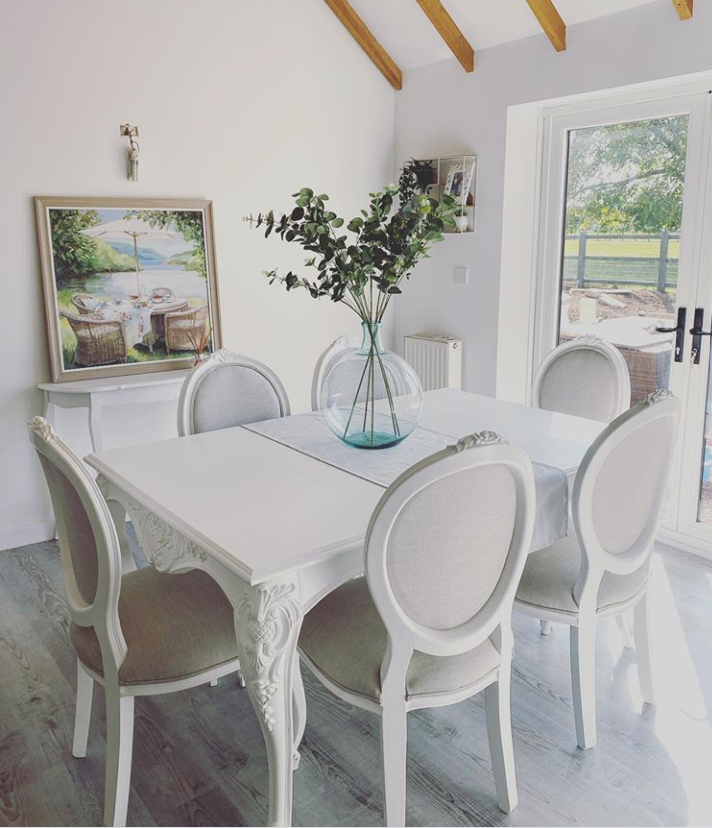 Lyon French Carved Dining Table - Javell Furniture