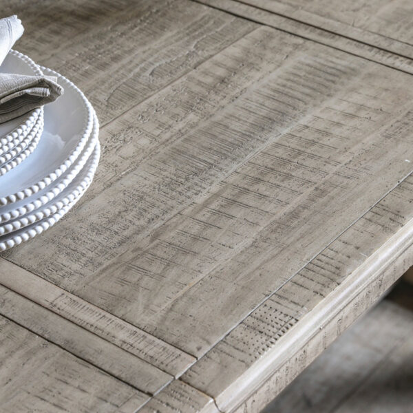 Vancouver Rustic Contemporary Extending Dining Table - Javell Furniture