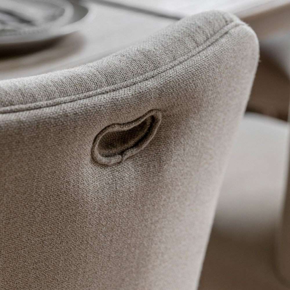 Artisan Contemporary Linen Upholstered Dining Chair (pair) - Javell ...